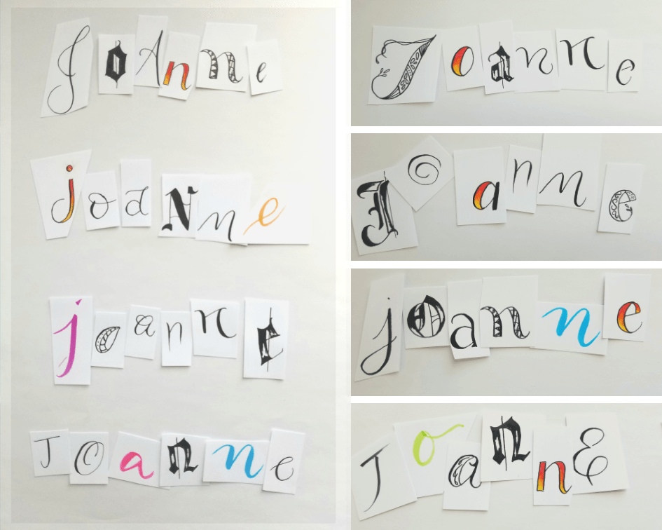Your Style in Letters - The Painted Pen