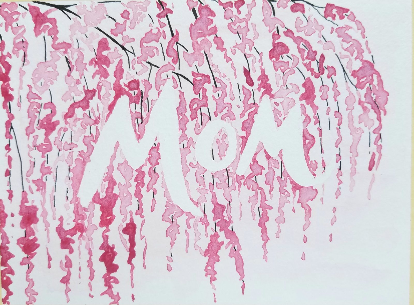 Watercolor Mother's Day Card Tutorial by Joanne Groff