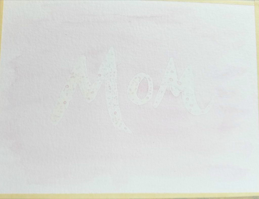 Watercolor Mother's Day Card Tutorial by Joanne Groff