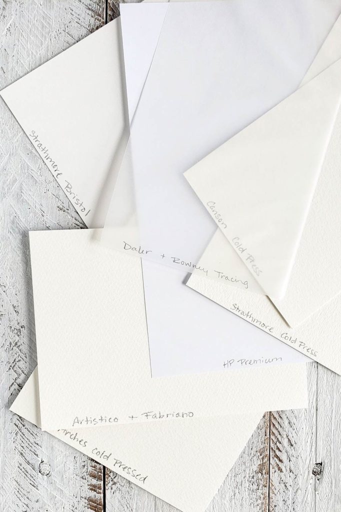 How to Choose Drawing and Painting Paper for your Artwork - The Painted Pen