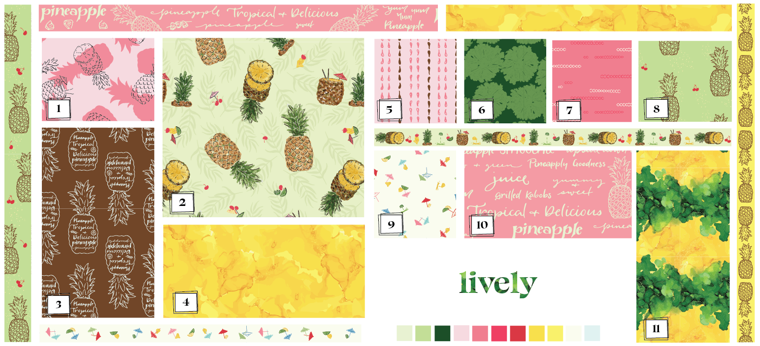 Let Me Introduce You to a Pineapple Surprise Pattern Collection - The ...