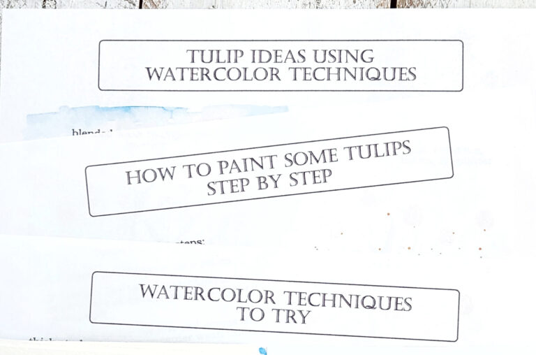DIY Watercolor Kits - an Easy Way to Stay Creative